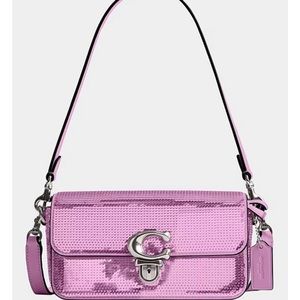 Coach | Bags | Nwt Coach Studio Baguette Sequin Shoulder Crossbody Bag ...